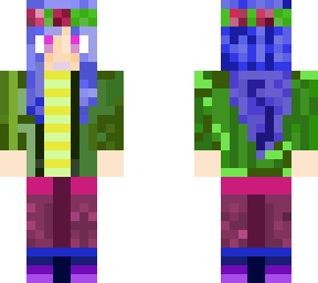 Delfin mermaid | Minecraft Skin