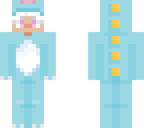 Dino Baby - blue | Minecraft Skin