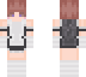 femboy maid thigh highs | Minecraft Skins