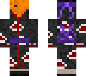 tobi madara naruto akatsuki akatsuki | Minecraft Skins
