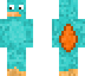 perry the platypus | Minecraft Skin