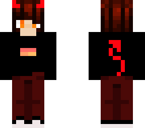 Red Demon Girl | Minecraft Skins