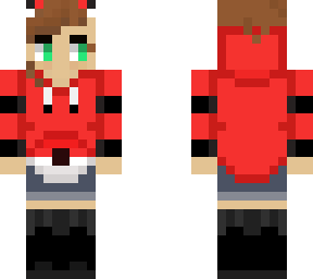 Trainer Red Minecraft Skins