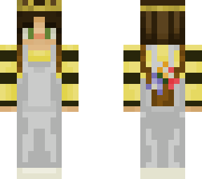 bee jumper with flowers | Minecraft Skin