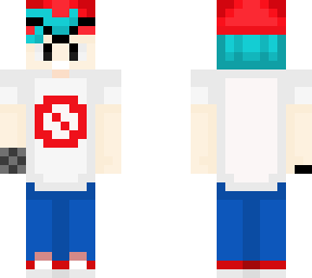 boyfriend- fnf | Minecraft Skin