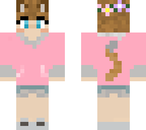 cat catboy pink | Minecraft Skins