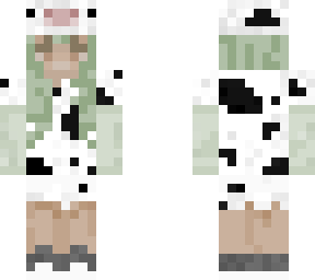 Cute cow girl | Minecraft Skin