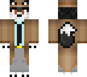 Detective Husky | Minecraft Skin