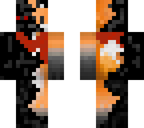 Enderman Fox Red Eyes | Minecraft Skin