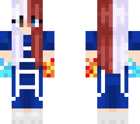 Female Todoroki (mha) | Minecraft Skin
