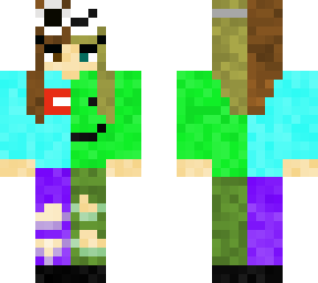 Half George, Half Dream DNF Skin | Minecraft Skin