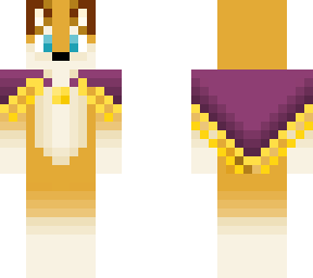 Kitsune with Shawl | Minecraft Skin