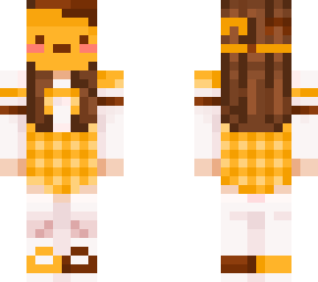 pom pom purin masked | Minecraft Skin