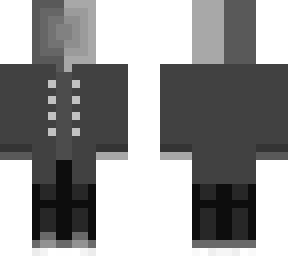 The Grayed Out Man | Minecraft Skin