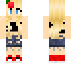 Tube top and Converse | Minecraft Skin