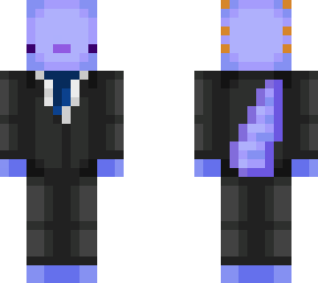 blue axo fixed head | Minecraft Skin