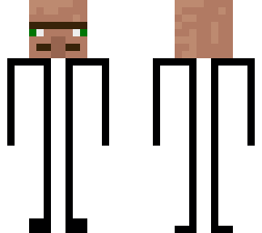 cursed villager | Minecraft Skin