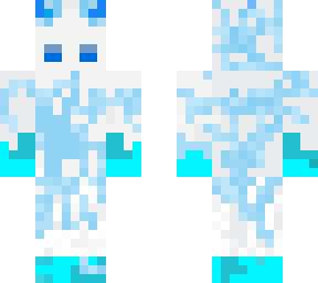 fire and ice demon | Minecraft Skins