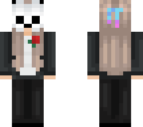 Rose Girl Suit Minecraft Skins