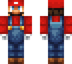 Mario Skins Minecraft Skins