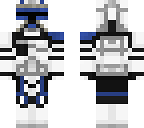 Phase 2 Clone Captain Rex | Minecraft Skin