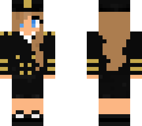 pilot girl | Minecraft Skin