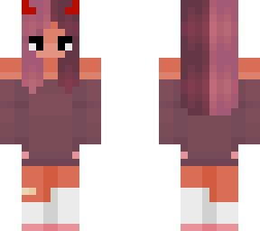 Pink devil | Minecraft Skin