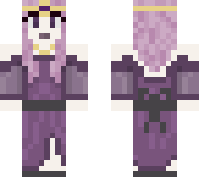Purple elf princess | Minecraft Skin