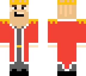 Smug King | Minecraft Skin