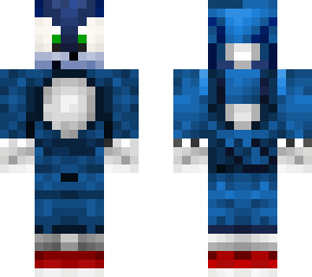 sonic werehog sonic unleashed | Minecraft Skins