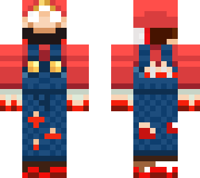 Zombie Mario | Minecraft Skin