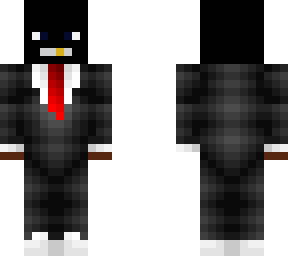 a robber in a suit | Minecraft Skin