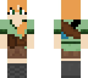 Alex updated | Minecraft Skin