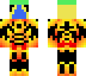 Fire God | Minecraft Skin