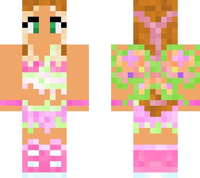 winx flora | Minecraft Skins