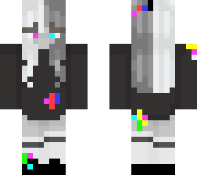 Glitch Girl Minecraft Skins