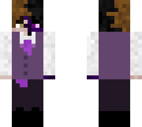 Half enderman half human | Minecraft Skin