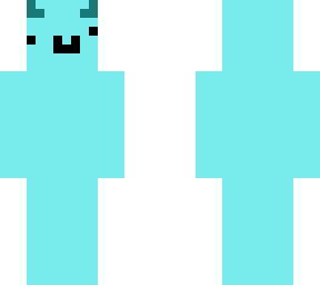 Light Blue Derpy Devil | Minecraft Skin