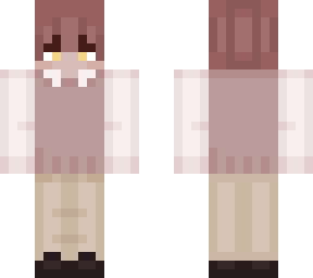 Masculine Cottagecore - Sweater vest | Minecraft Skin