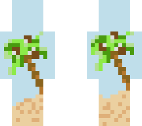 Palm trees | Minecraft Skin
