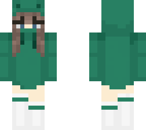 Patches in karl Jacob frog hoodie | Minecraft Skin