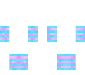 pink and blue arm and leg warmers | Minecraft Skin