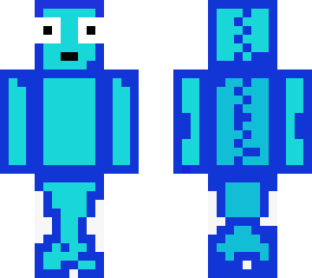 Sheriff Fish | Minecraft Skin