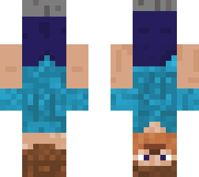 upside down steve | Minecraft Skins