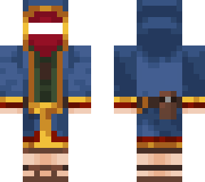 Wandering trader base. Original skin by immortaltwig | Minecraft Skin