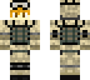 yeet fish desert soldier | Minecraft Skin