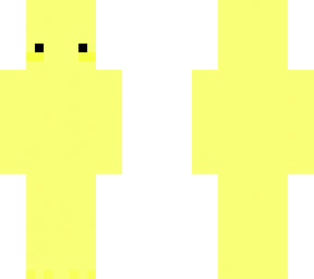 yellow Axolotl | Minecraft Skin