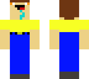 Yellow Noob | Minecraft Skin