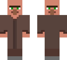 2 face villager | Minecraft Skin
