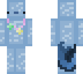 Blue Axolotl | Minecraft Skin